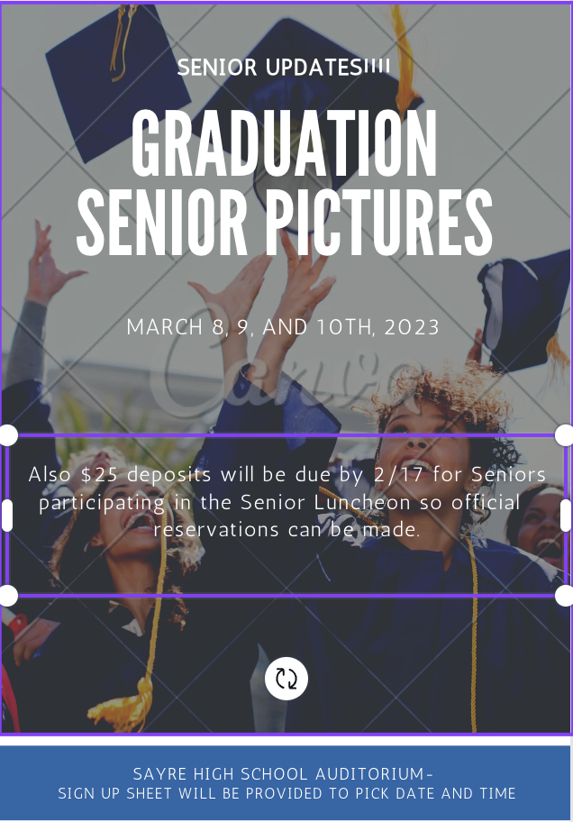 Senior Zone – William L. Sayre High School