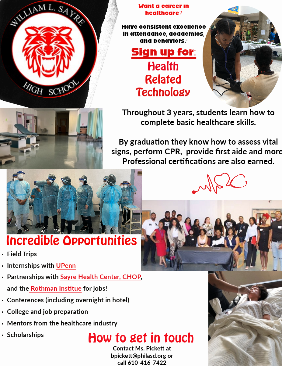 Career & Technical Education (CTE) - William L. Sayre High School